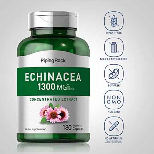 Natural echinacea supplement for wellness