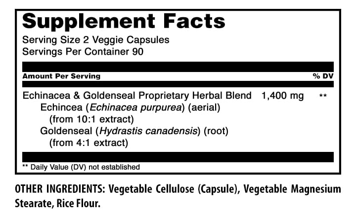 natural echinacea supplement for wellness