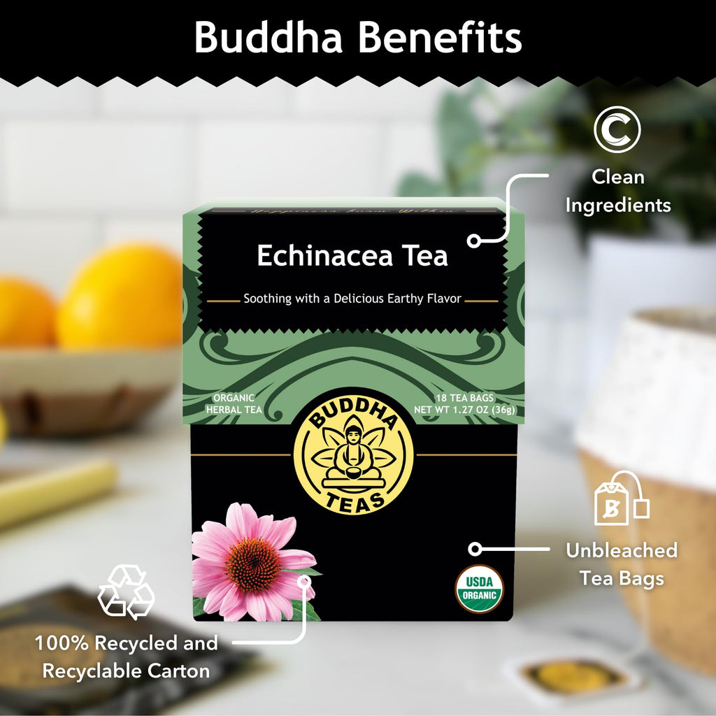natural echinacea tea for cold relief