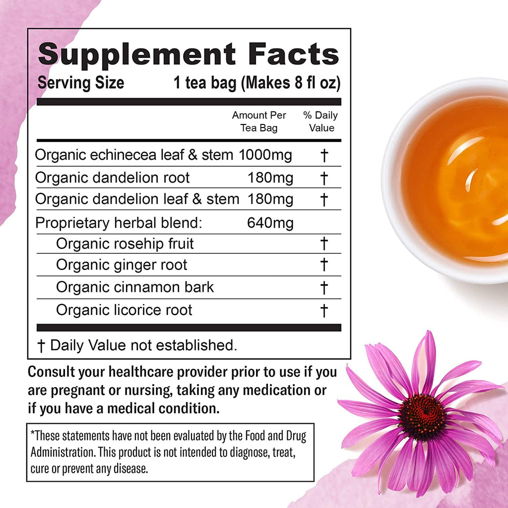 natural echinacea tea for wellness