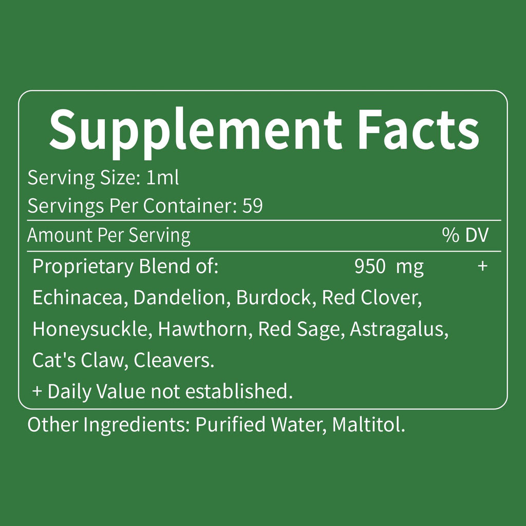 Natural echinacea wellness supplement
