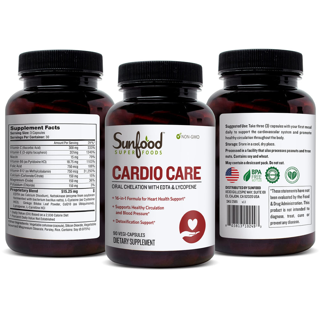 natural EDTA and lycopene supplement