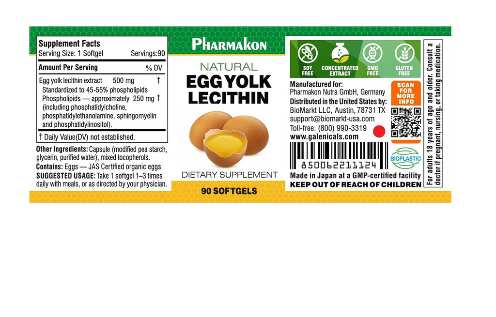 natural egg yolk lecithin benefits