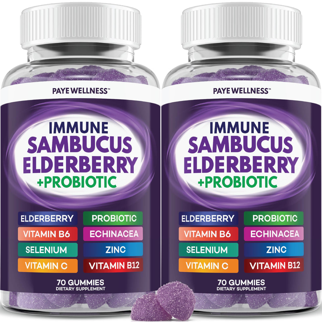 Natural elderberry and vitamin C