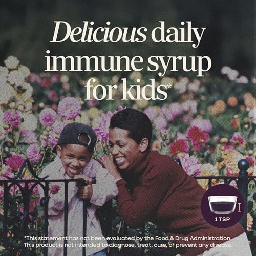 Natural elderberry antioxidants for children