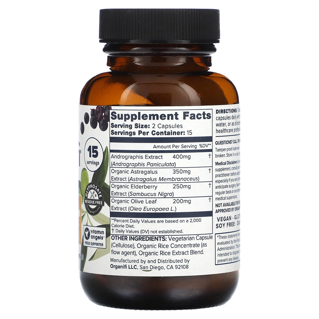 Natural elderberry blend for immunity