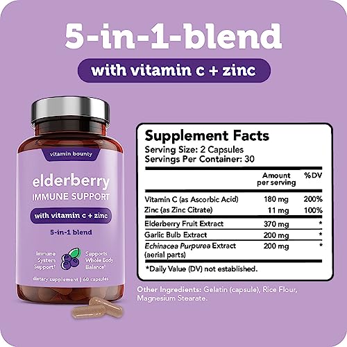 natural elderberry capsules for adults