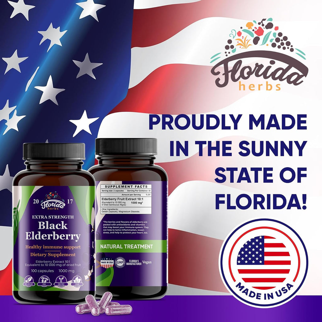 natural elderberry capsules for adults