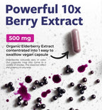 natural elderberry capsules for cold relief