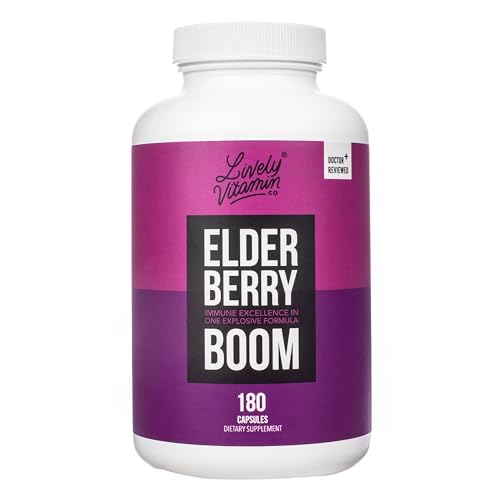 natural elderberry capsules for health