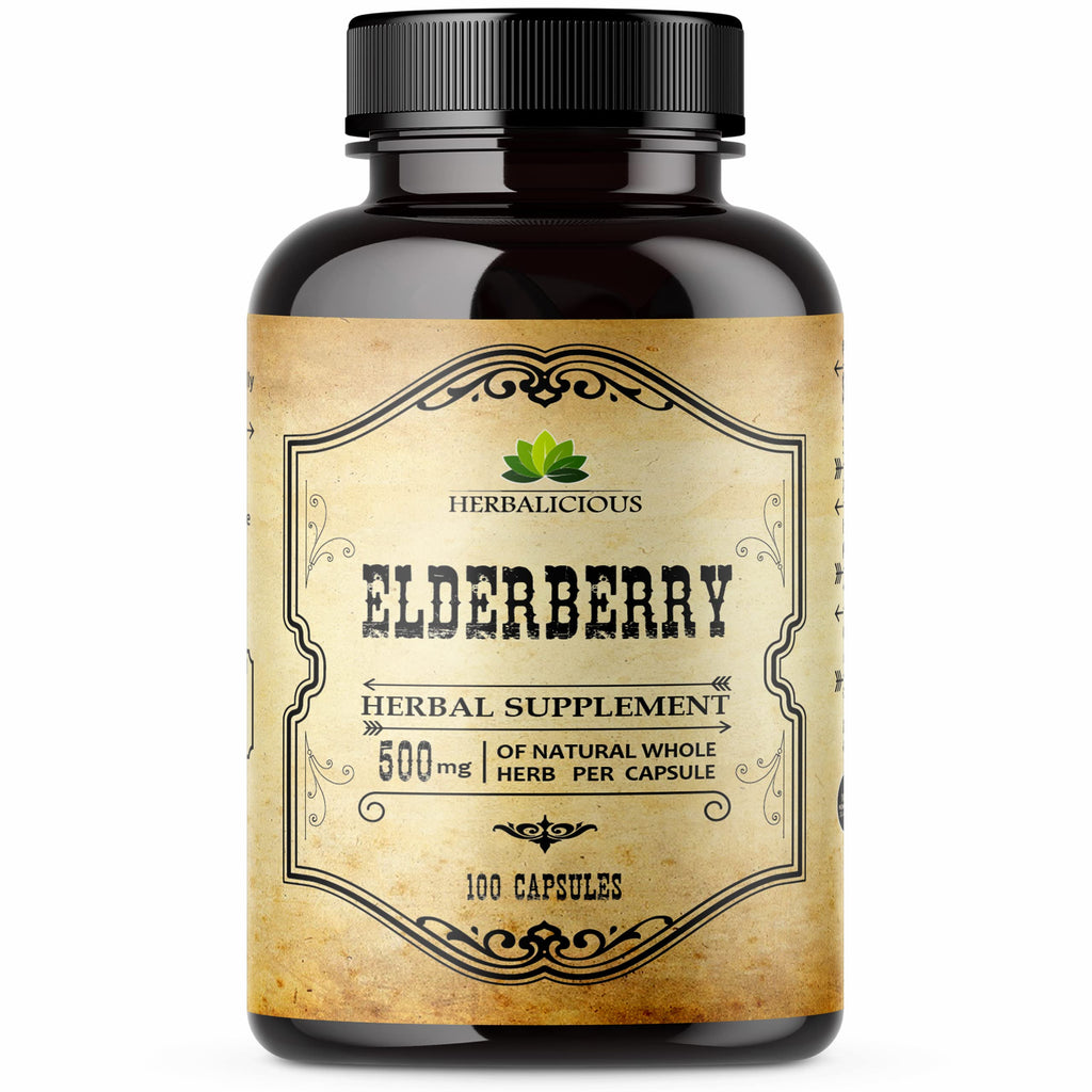 natural elderberry capsules for immunity