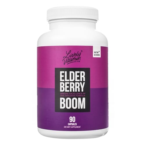 natural elderberry capsules for wellness