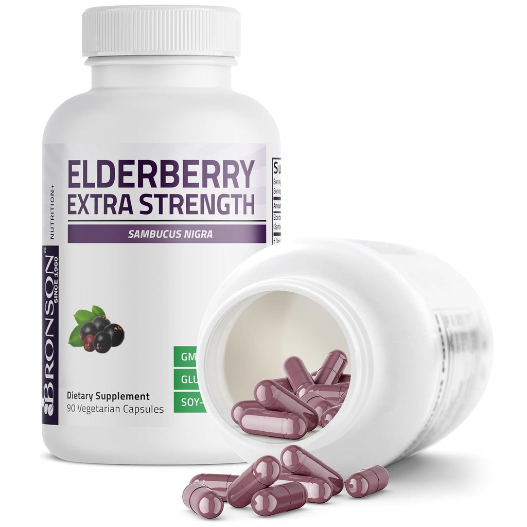 natural elderberry capsules for wellness