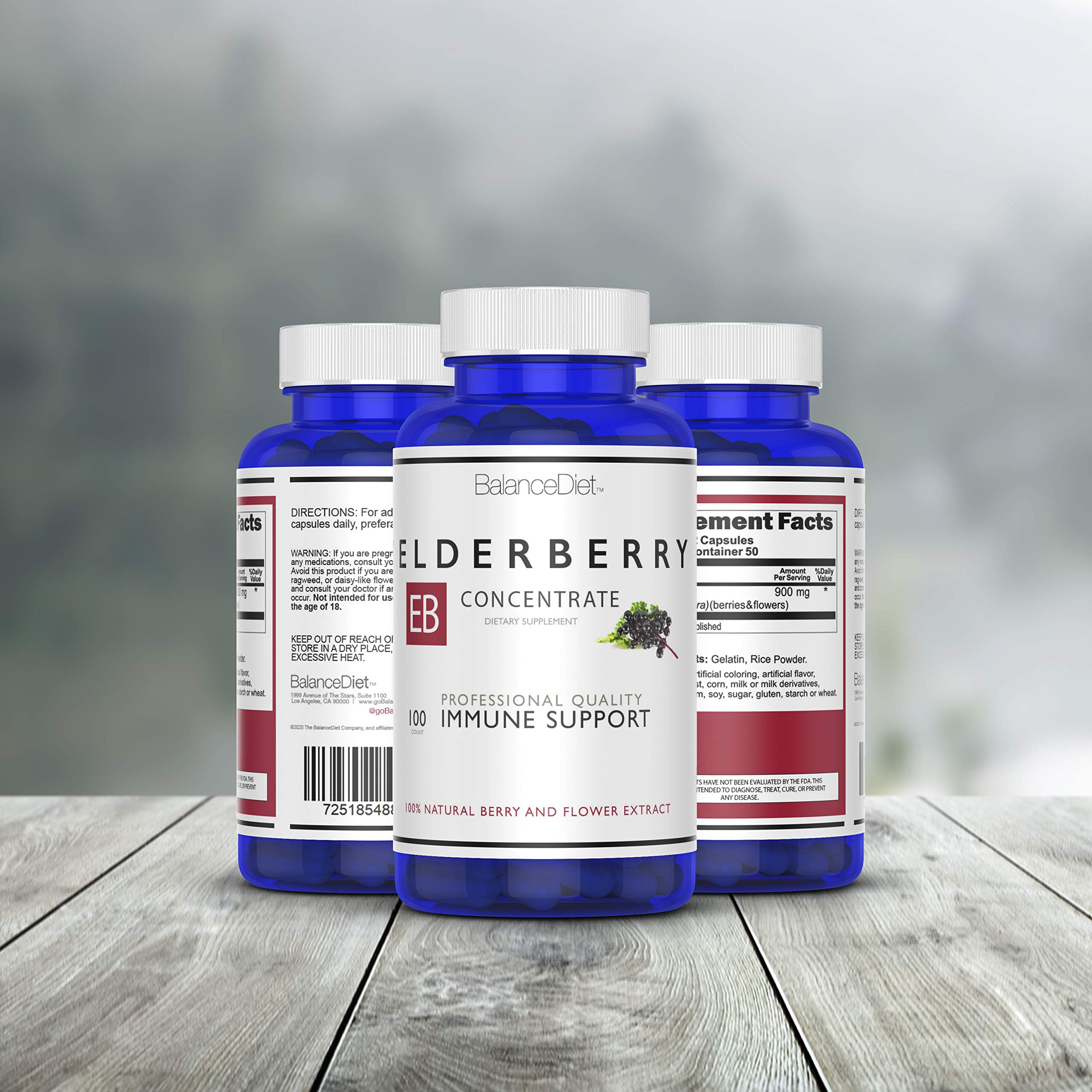 natural elderberry concentrate supplement