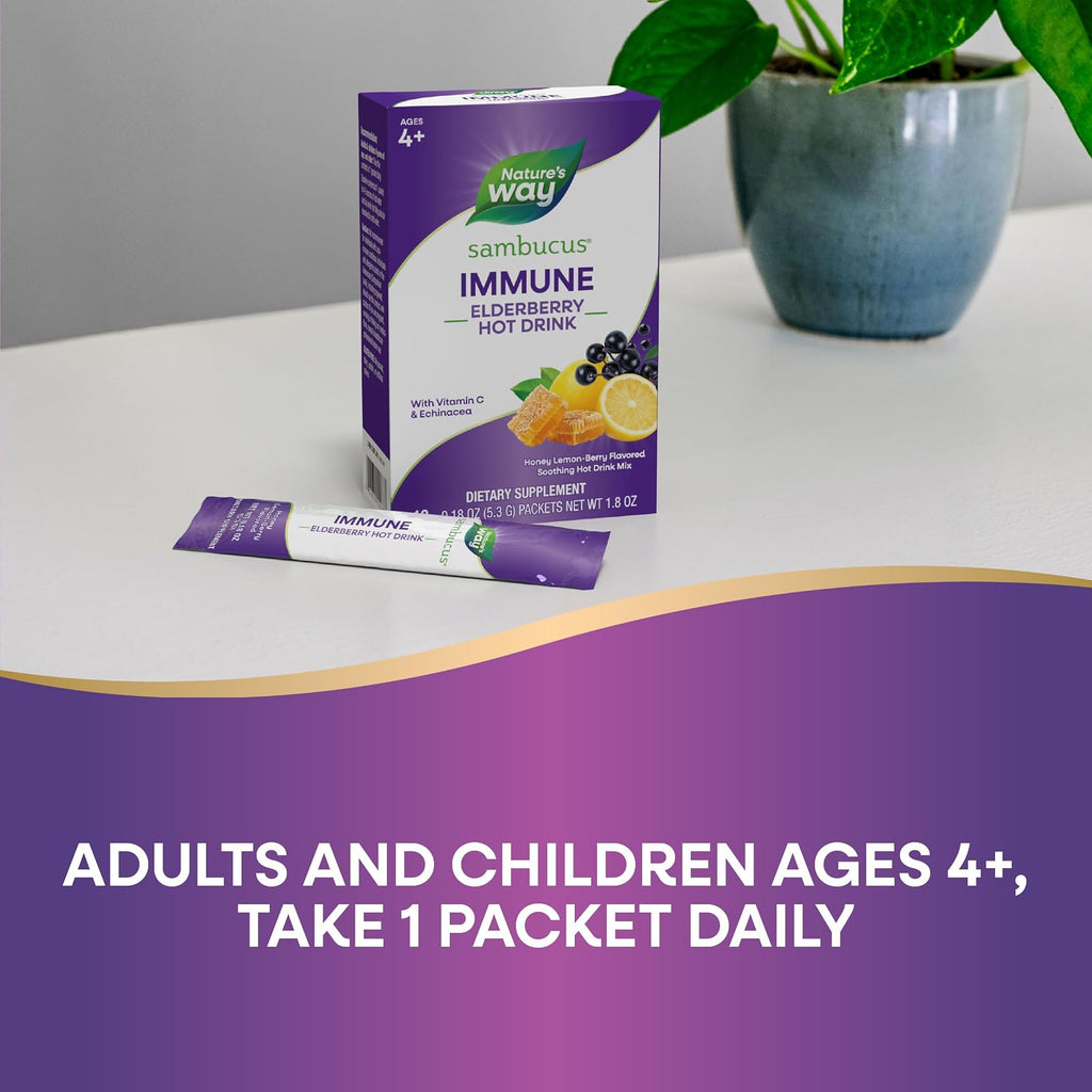 natural elderberry drink mix with honey