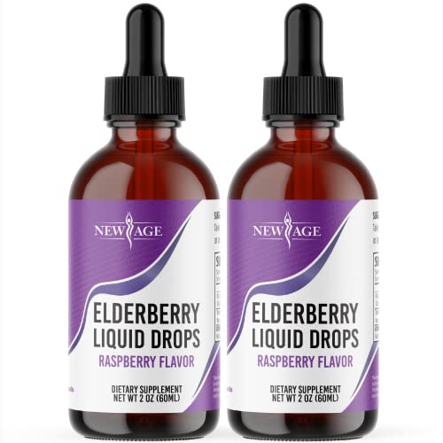 natural elderberry drops for health
