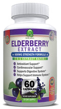 natural elderberry extract capsules