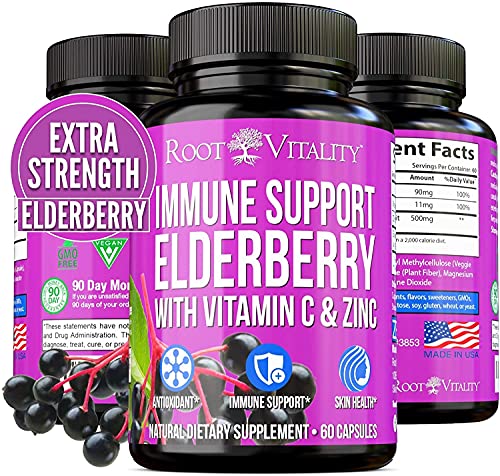Natural elderberry extract for adults