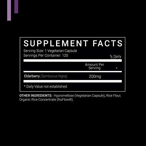 Natural elderberry extract for immunity