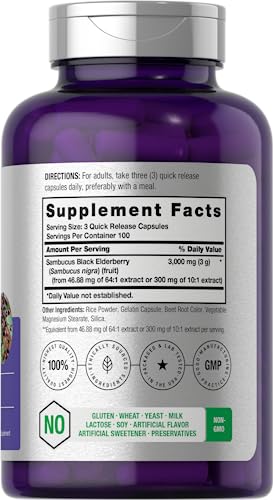 Natural elderberry extract for wellness