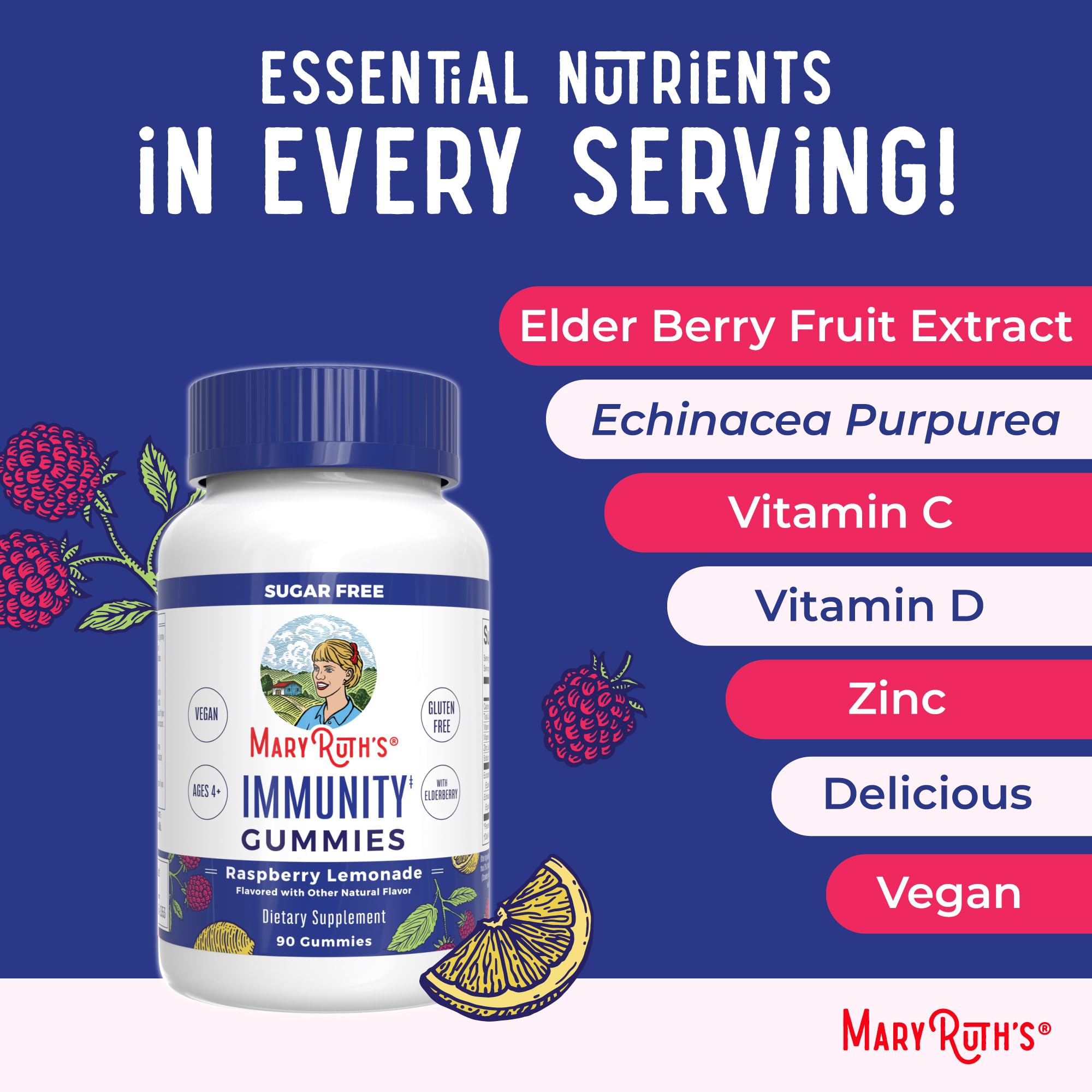 natural elderberry extract in gummies