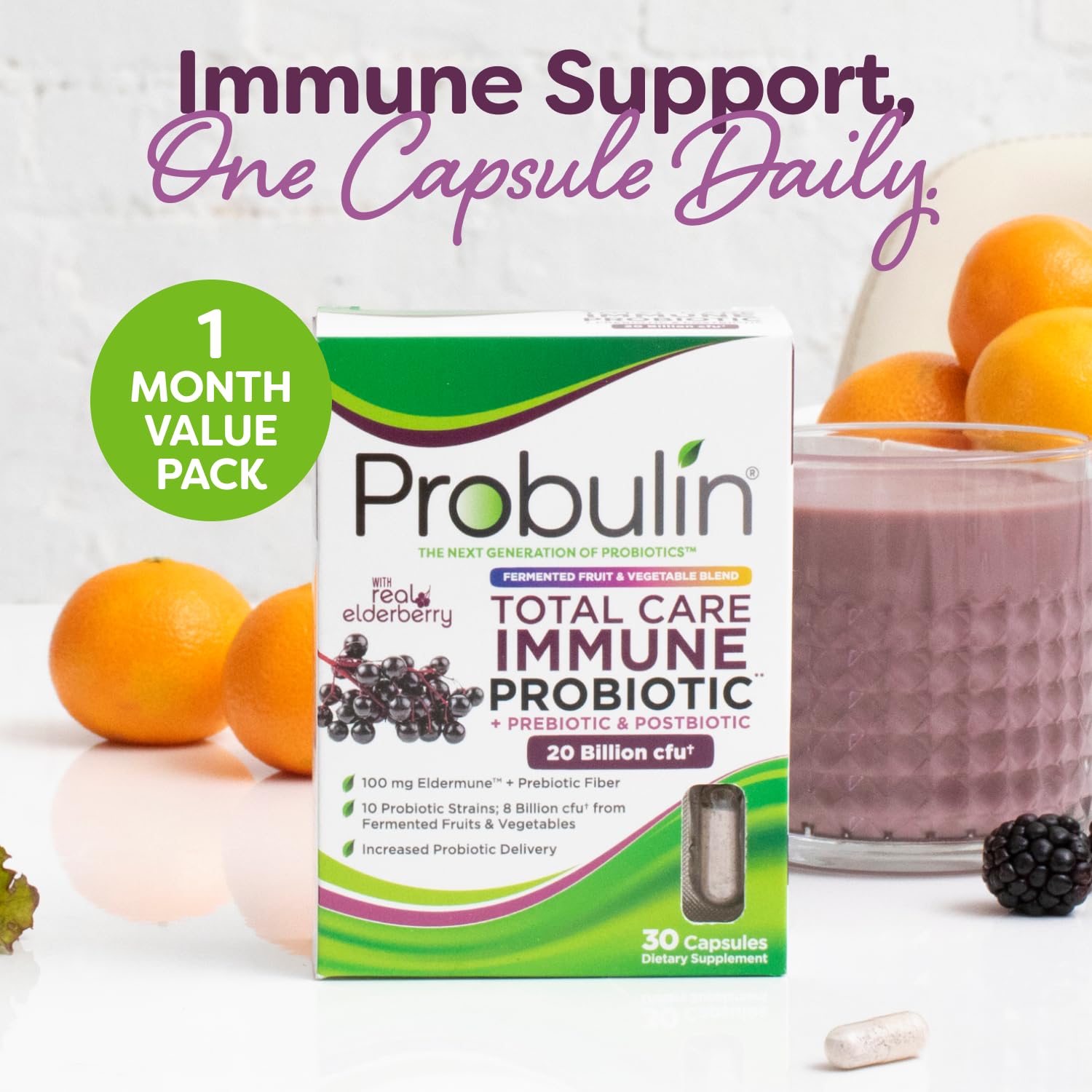 Natural elderberry for immune boost