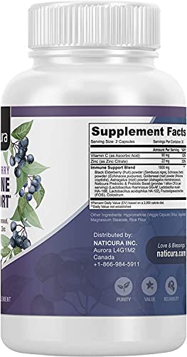 Natural elderberry for immune health
