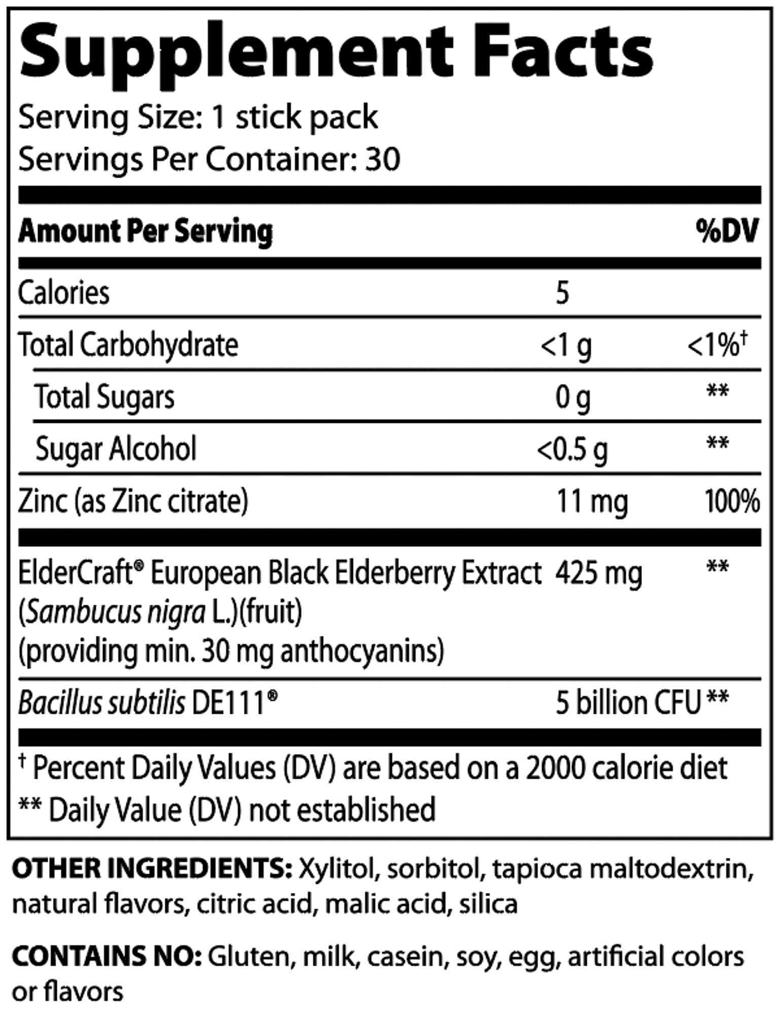 natural elderberry for immune health