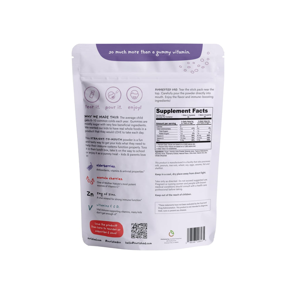 Natural elderberry for immune support