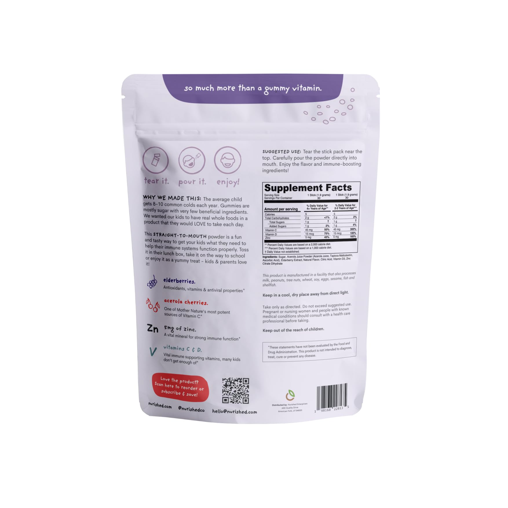 Natural elderberry for immune support