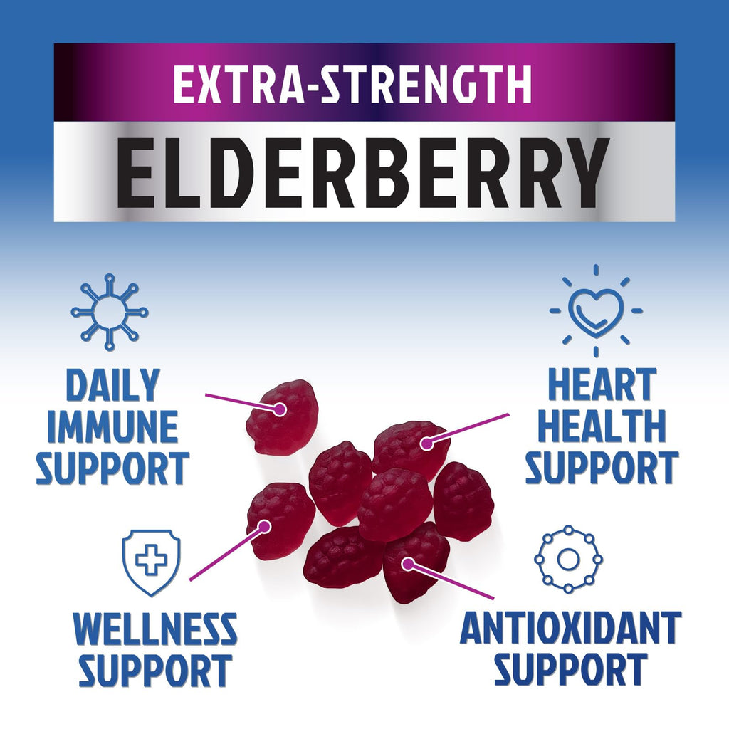 natural elderberry gummies for cold relief