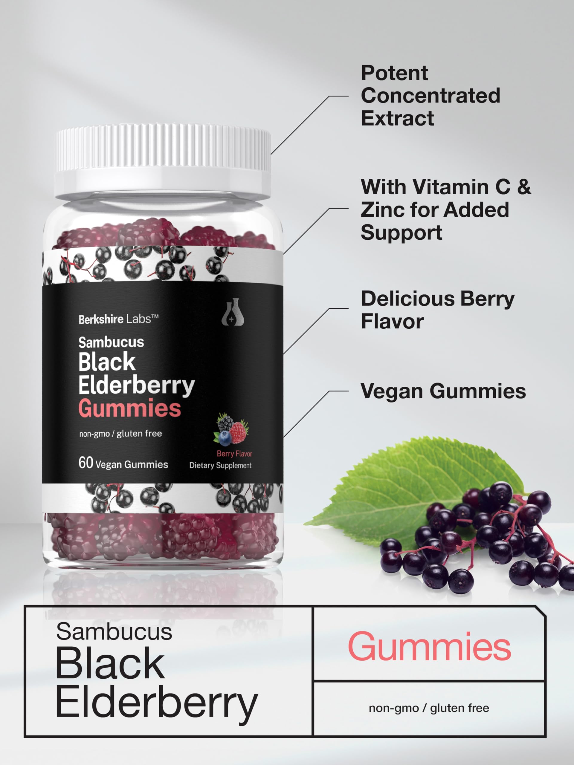 natural elderberry gummies for cold relief