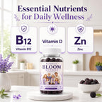 Natural elderberry gummies for daily wellness