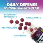 natural elderberry gummies for family health