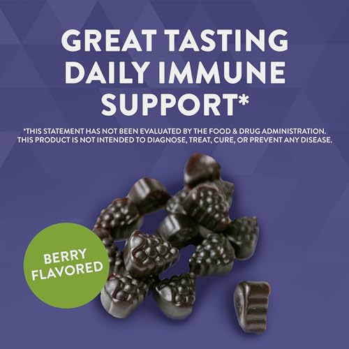 natural elderberry gummies for family health