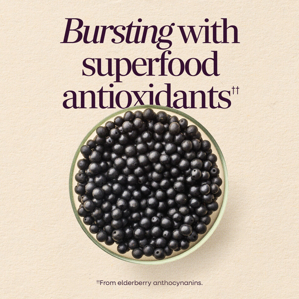 natural elderberry gummies for health