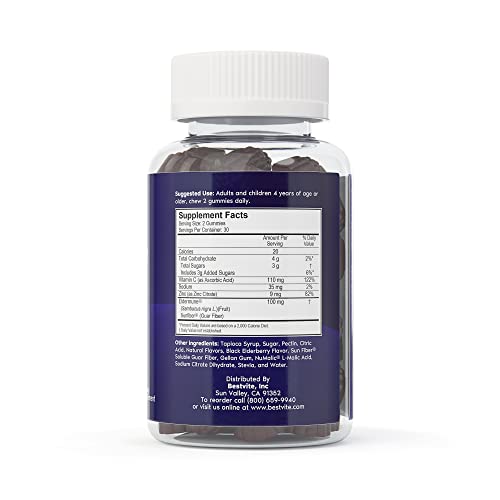 natural elderberry gummies for health