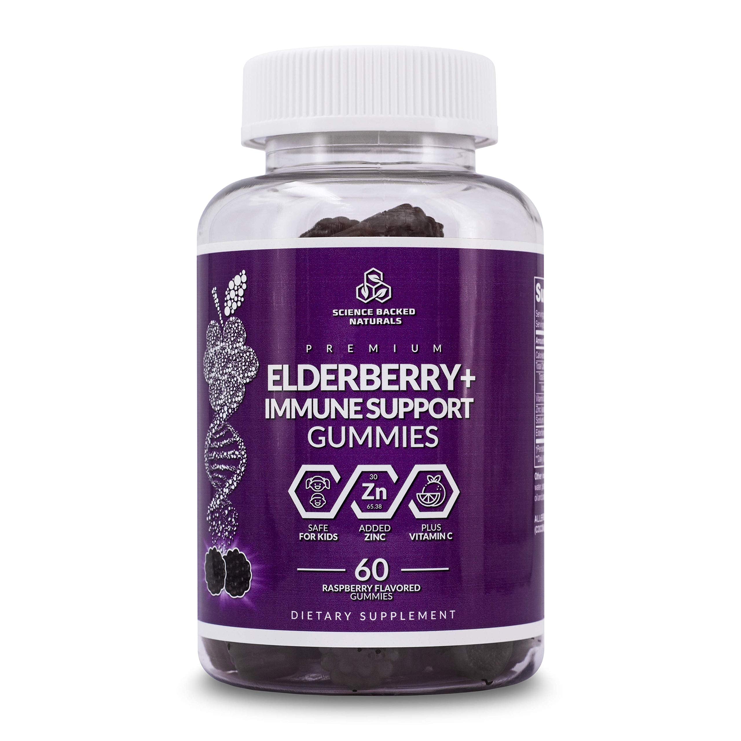 natural elderberry gummies for immunity