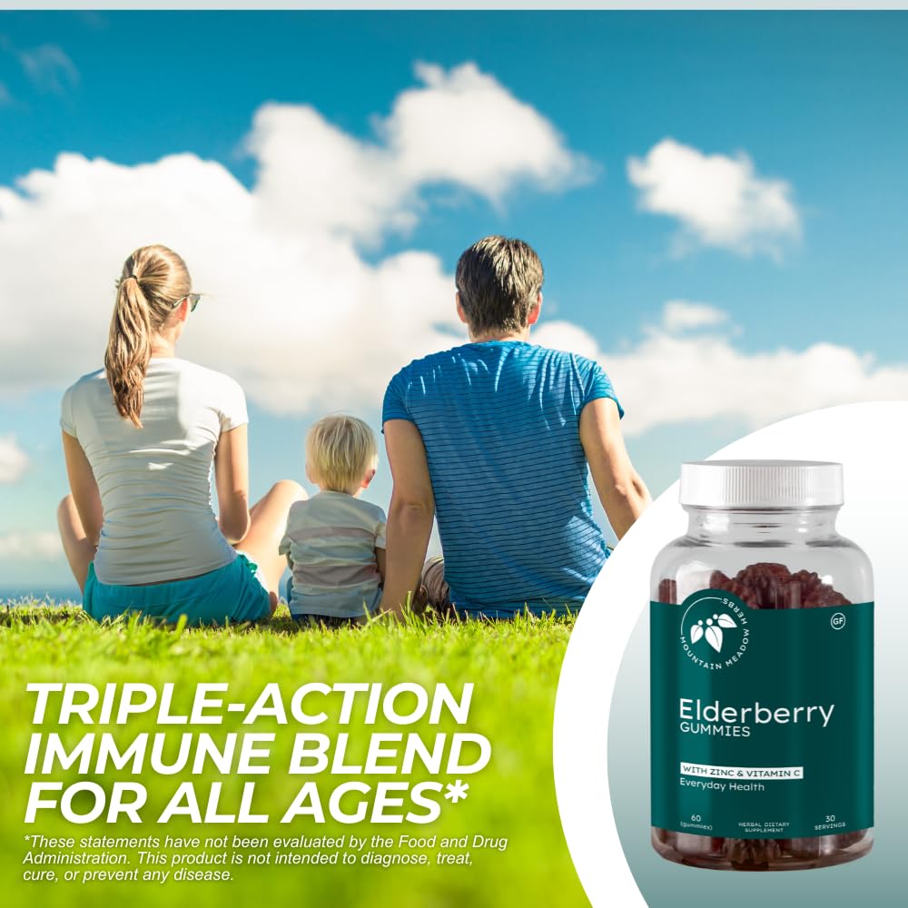 natural elderberry gummies for kids health