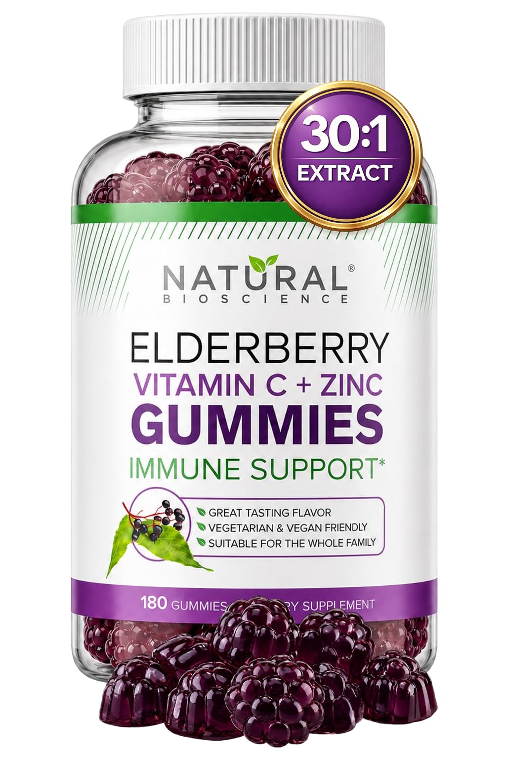 natural elderberry gummies for kids