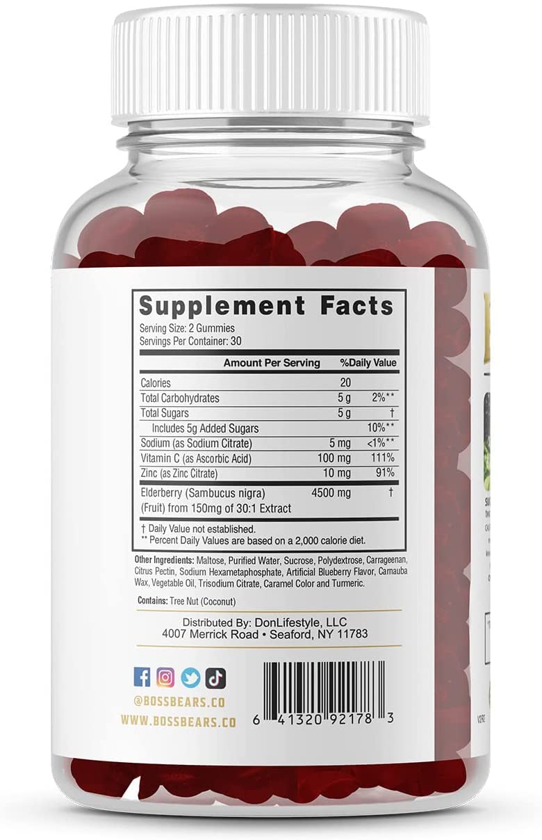 natural elderberry gummies for kids