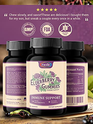 natural elderberry gummies for kids