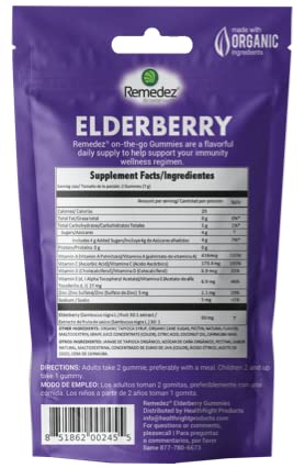 natural elderberry gummies for kids