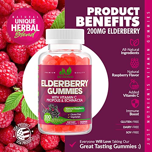 natural elderberry gummies for kids