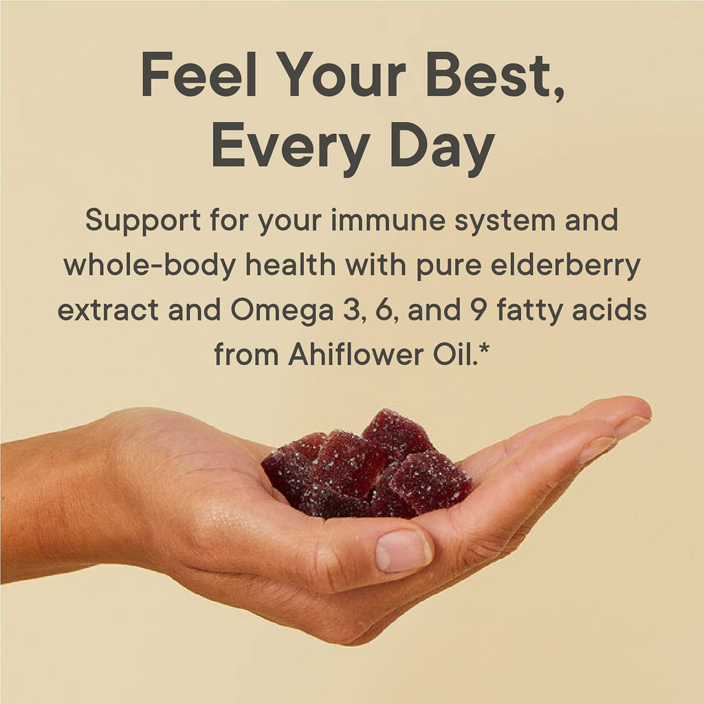 natural elderberry gummies for wellness