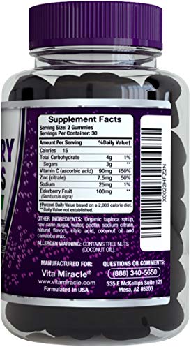 natural elderberry gummies with no additives