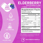 natural elderberry gummies with zinc