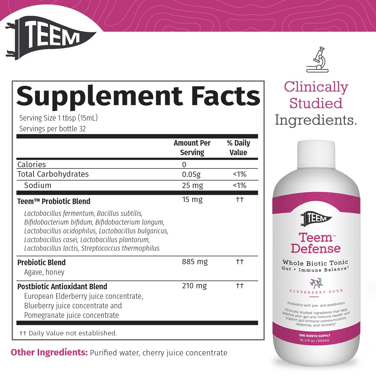 Natural elderberry health supplement
