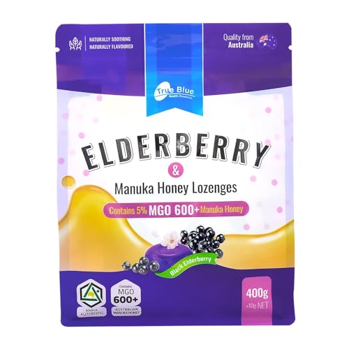 natural elderberry honey throat relief