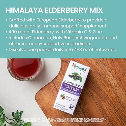 natural elderberry immune booster mix